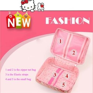 Hello Kitty | Bags | Hello Kitty Travel Case Square Top Handle Pink ...